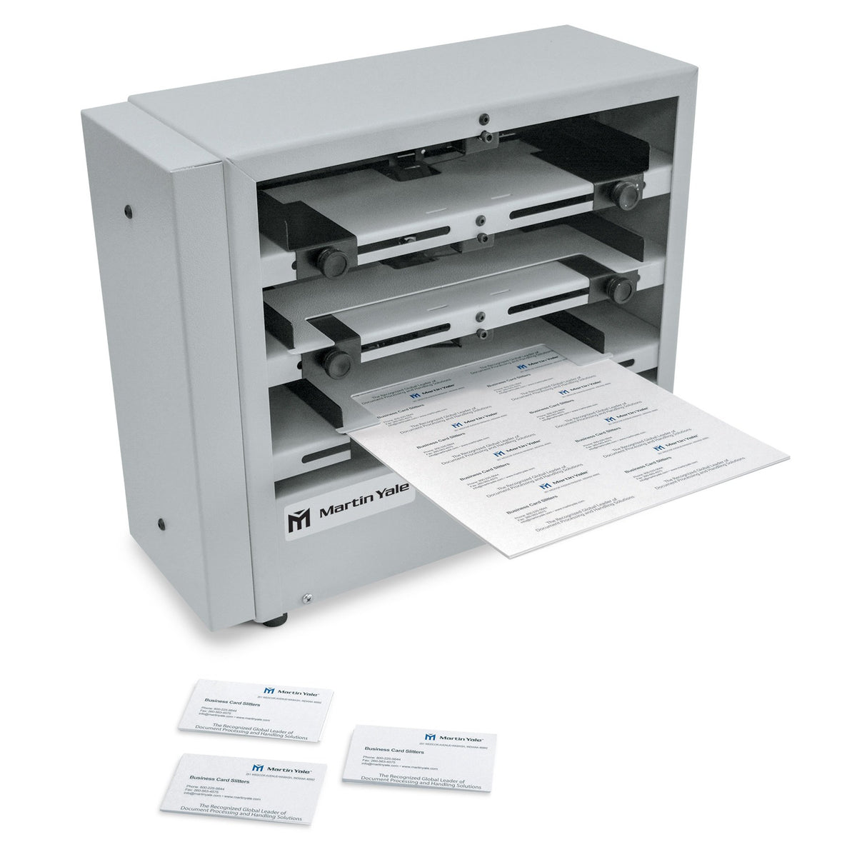 Buy Martin Yale 10-Up Desktop Business Card Slitter/Score/Perforate ...