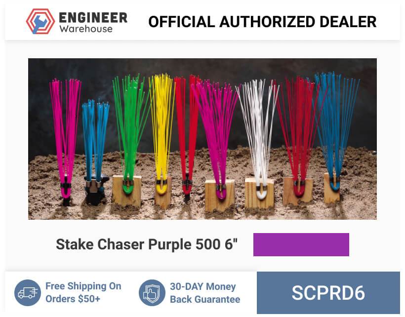 Buy Smi-Carr - Stake Chaser Purple 500 6'' - SCPRD6 – Engineer Warehouse