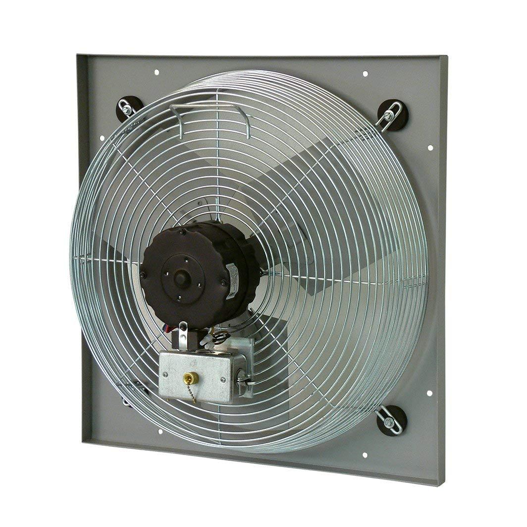 Buy TPI 24" 2-Speed 1/4 HP Venturi Mounted Direct Drive Exhaust Fan ...