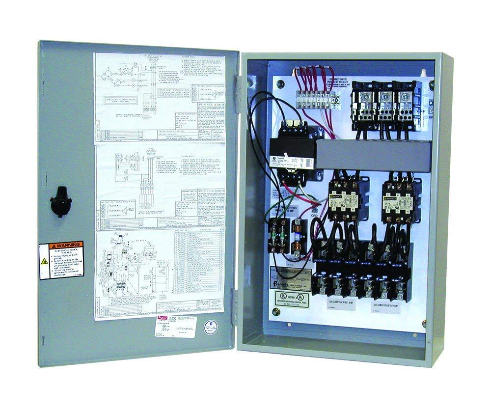 Buy TPI Contactor Panel 200 Amp 208V NEMA 1 24V Circuit - FPC8240 ...