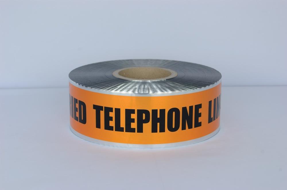 Buy Trinity Tape Detectable Tape - Caution Buried Telephone Line Below ...